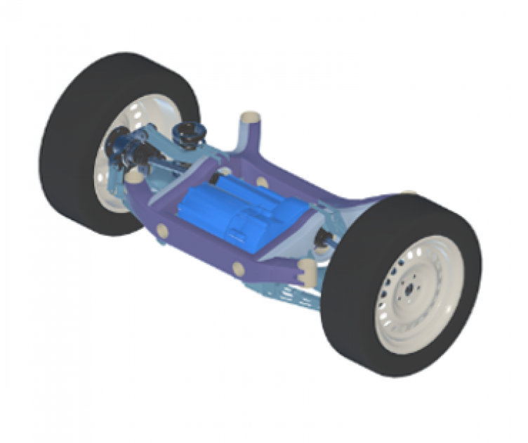 Using smart steel solutions to design the rear chassis of battery ...